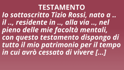 Come fare testamento olografo | Guida pratica 2025 | Avv. Turina